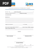 Formato de Resguardo de Materiales | PDF