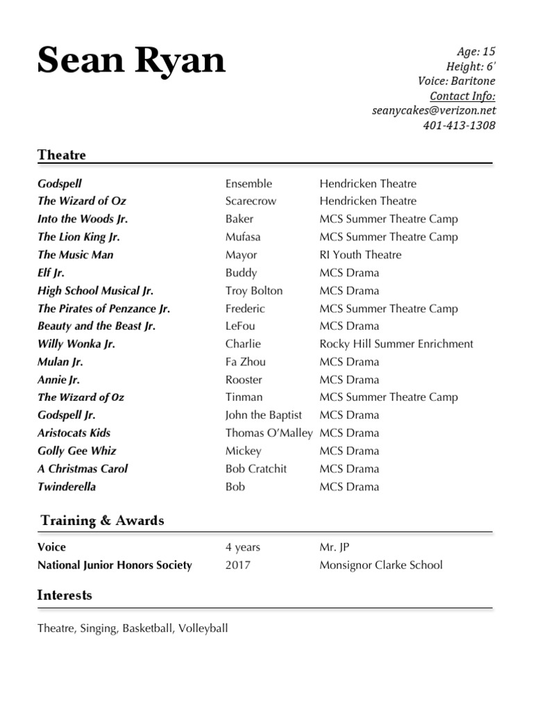 Sean Ryan Resume | PDF