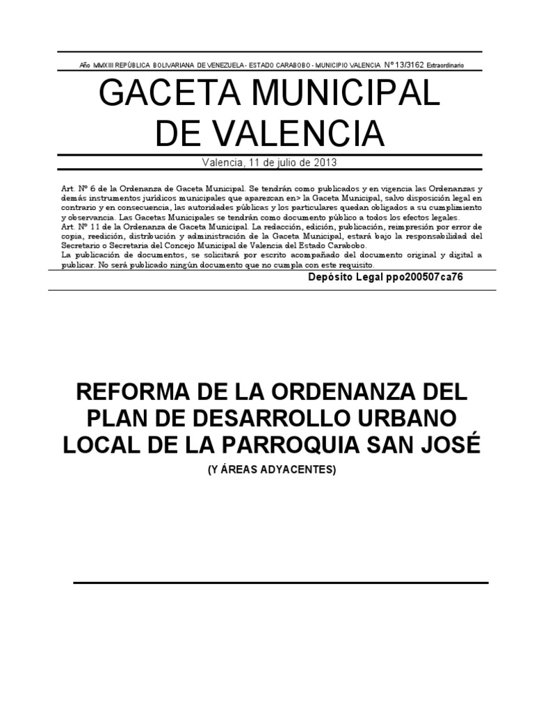 PDUL Valencia | PDF | Planificación urbana | Urbanismo