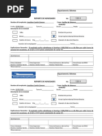Formato Reporte de Retardo y Salidas | PDF