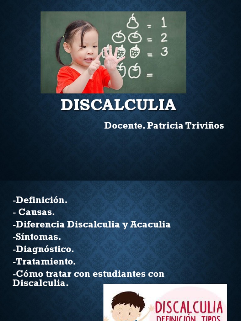 Guía para Docentes sobre Discalculia | PDF | Neurociencia | Conceptos ...