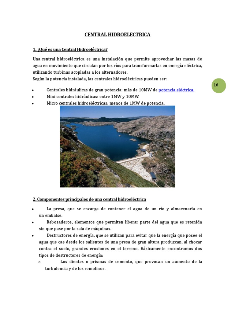 Central Hidroelectrica Charcani V | PDF | Represa | Reservorio