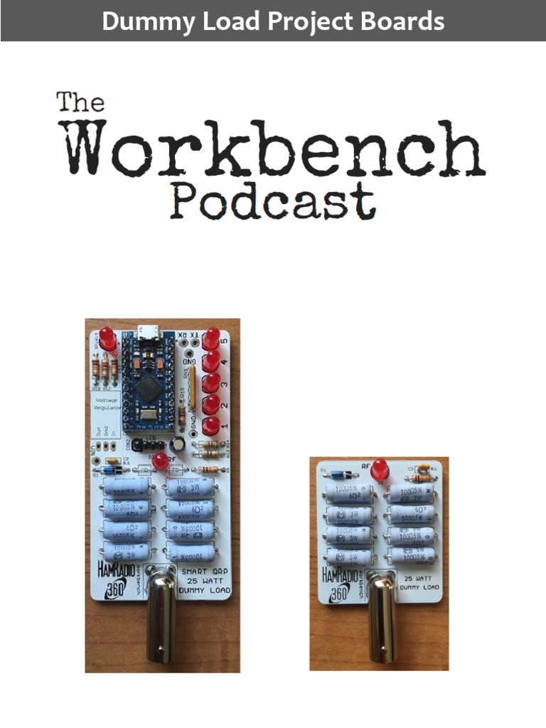 Ham Radio Workbench-QRP Dummy Load-Manual | PDF | Arduino | Rectifier