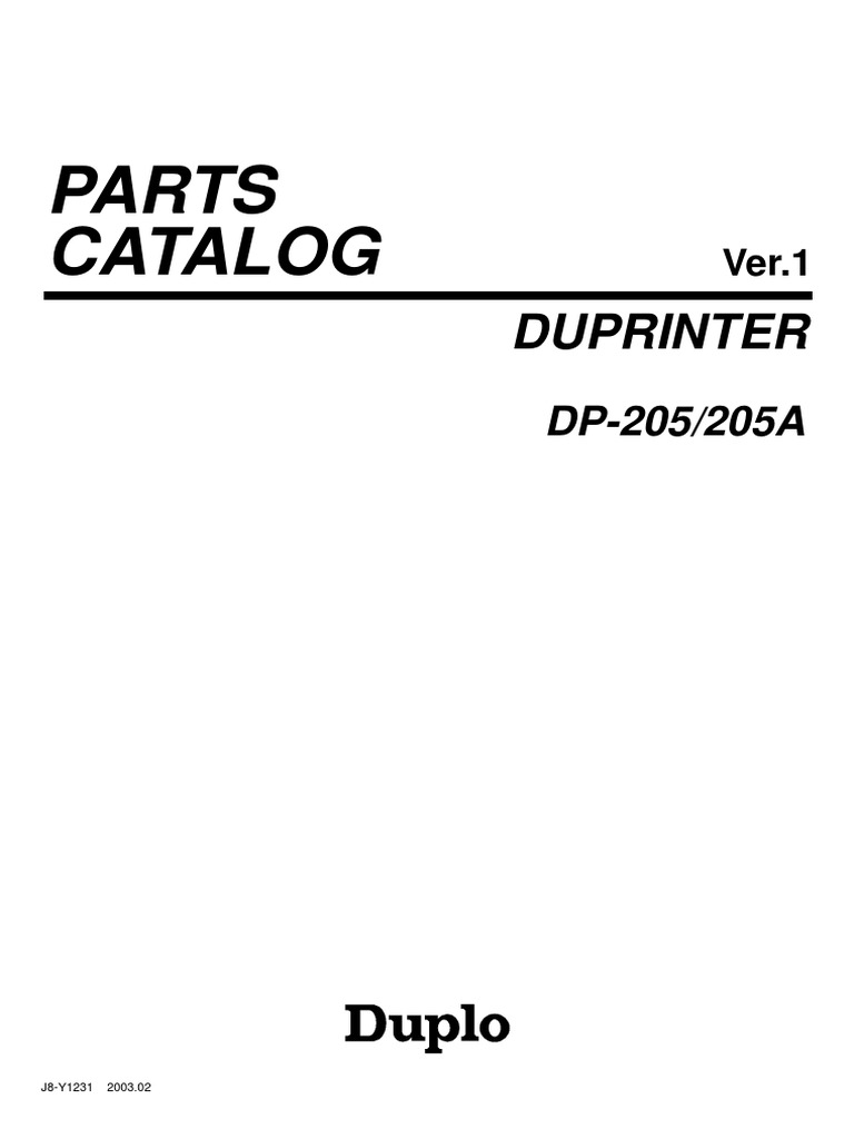 PC DP-205 | PDF