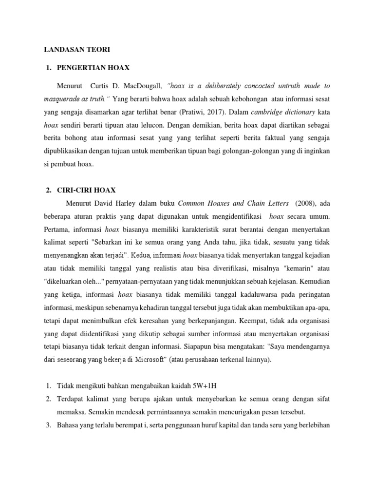 Landasan Teori | PDF