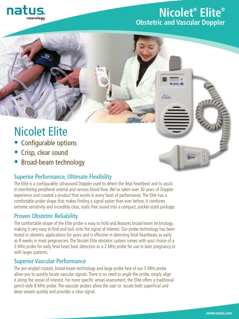 M80637.04-Nicolet Elite Brochure | PDF | Medical Ultrasound ...