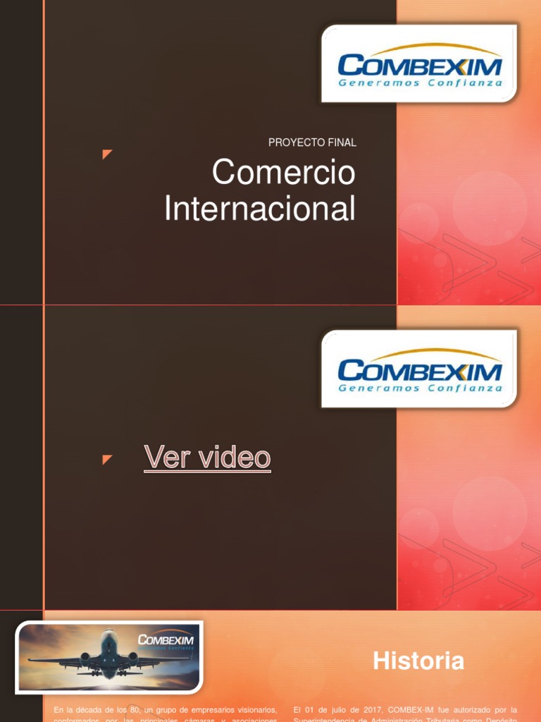 Combex IM | PDF | Exportaciones | Logística
