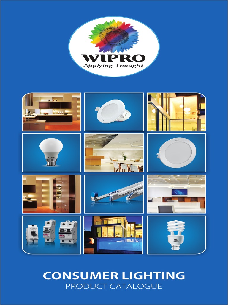 WIPRO LED lighting catalogue | PDF | Electromagnetic Radiation | Equipment