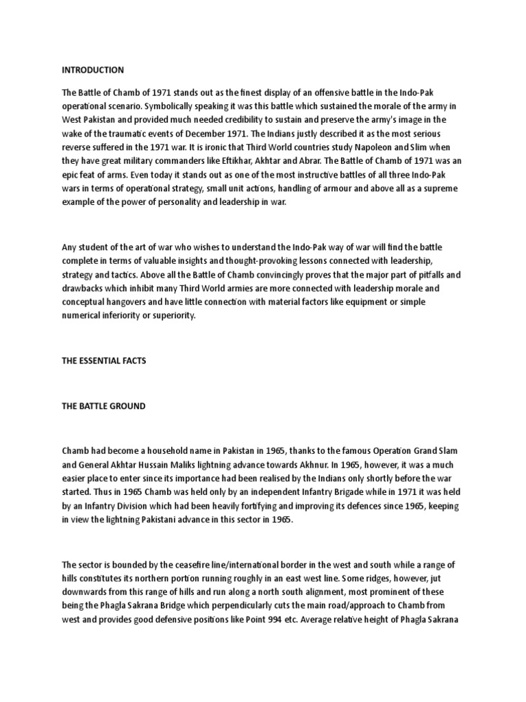 Battle of Chamb | PDF | Division (Military) | Regiment