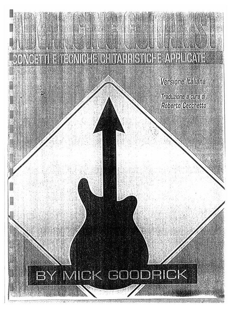 Mick Goodrick - The Advancing Guitarist (Trad. Roberto Cecchetto) | PDF