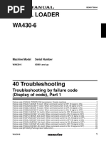 Komatsu Fault Codes Guide | PDF | Throttle | Nozzle