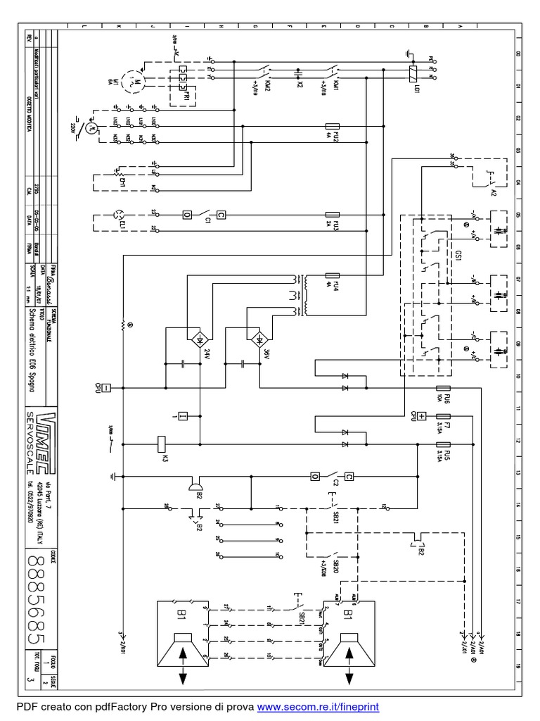 Esquema Eléctrico VIMEC E06 Hidráulico | PDF