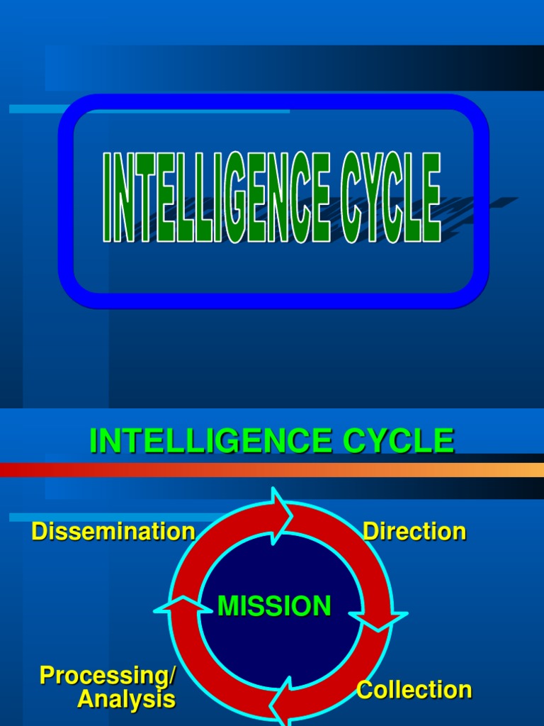Intel Cycle | PDF | Intelligence Assessment | Accuracy And Precision