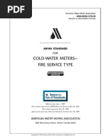 Awwa Codes and Standards | PDF | Pipe (Fluid Conveyance) | Valve