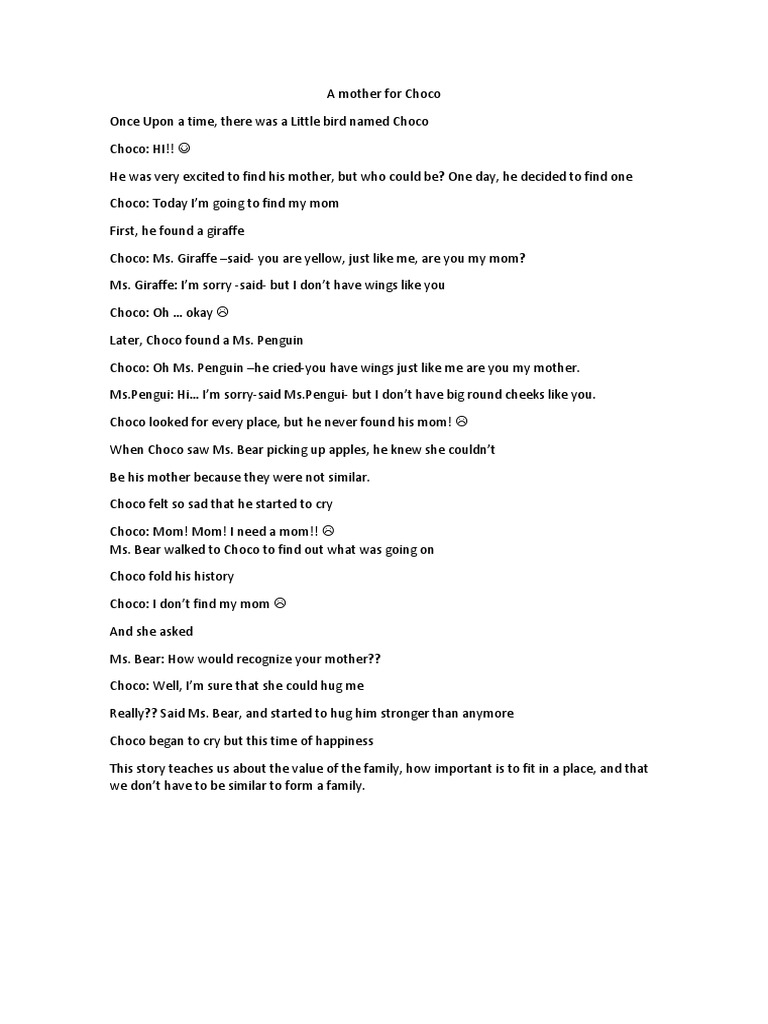 A Mother For Choco | PDF