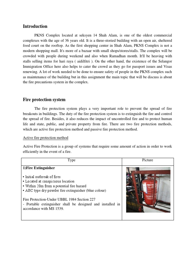 Fire Assignment | PDF | Fire Sprinkler System | Stairs