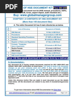 HSE Plan Template | PDF | Occupational Hygiene | Risk Management