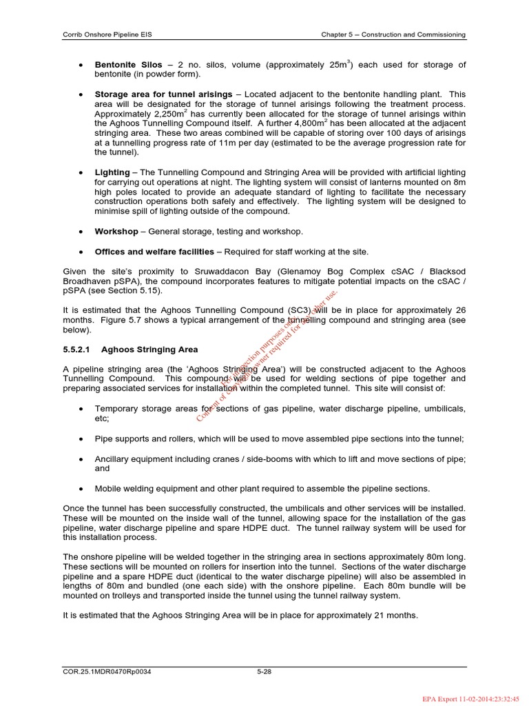 090151b2804cfda0 Method Statement | PDF | Road | Pipeline Transport