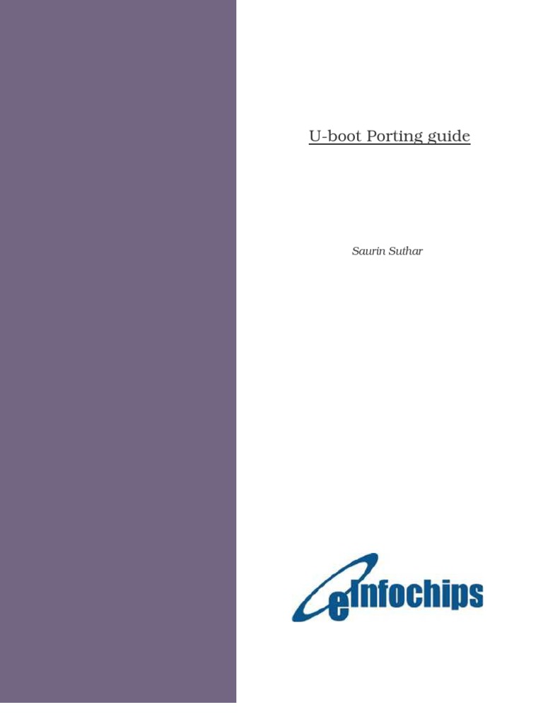 U-Boot Porting Guide | PDF | Booting | Flash Memory
