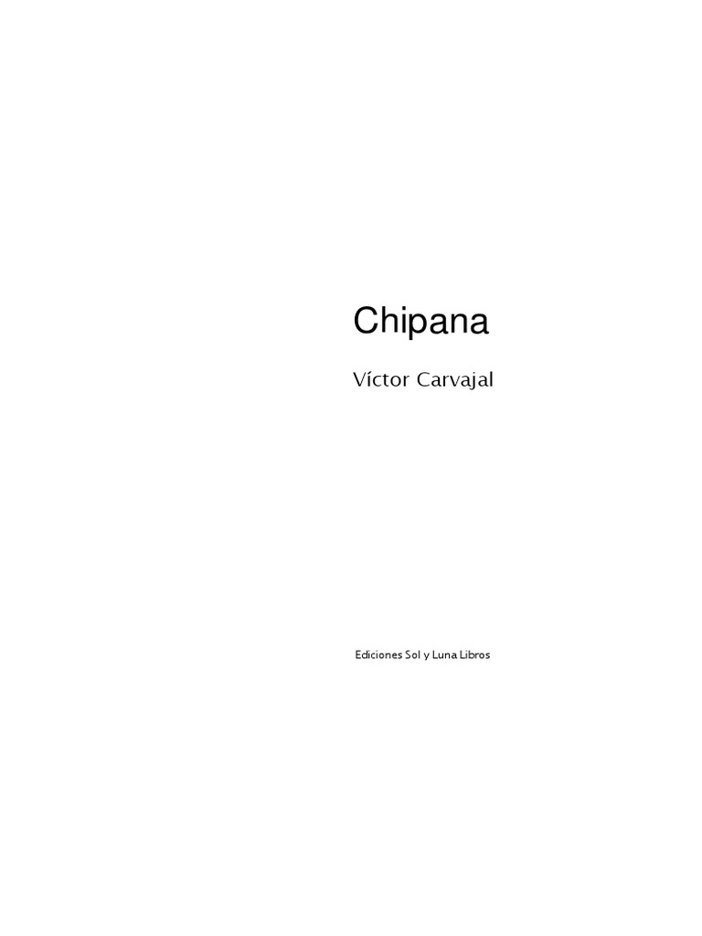 Chipana | PDF | Universo | Pelo