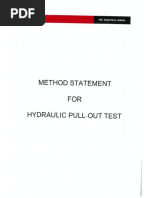 Hilti Pull Out Testing Methodology | PDF | Concrete | Pressure Measurement