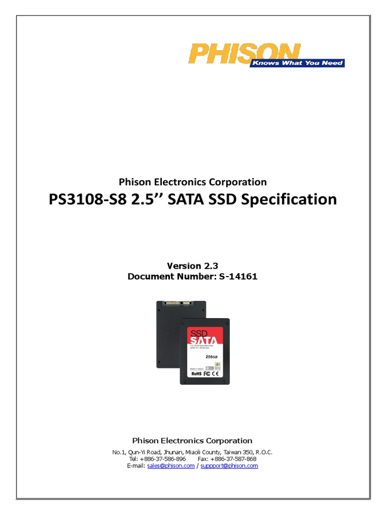 Psion-PS3108 V2 3 | PDF | Flash Memory | Solid State Drive