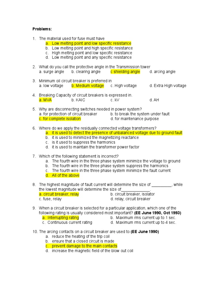 Electric Power System Equipment | Download Free PDF | Relay | Transformer