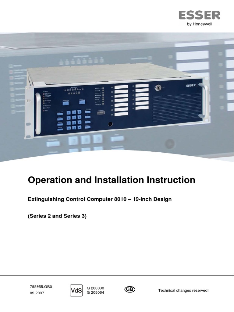 Manual 8010 Serie 3 19 e 2 | PDF | Switch | Safety