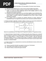 Modelos Discretos Ejercicios Resueltos Análisis Estadístico USACH | PDF | Distribución de ...
