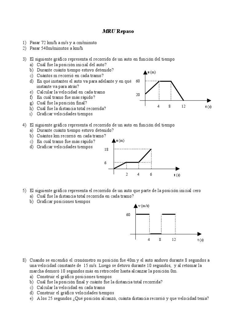 MRU Ej Repaso 07 | PDF