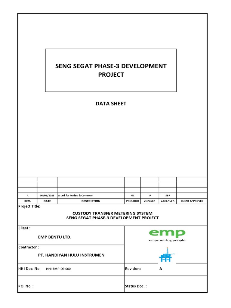Data Sheet | PDF | Flow Measurement | Calibration