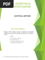 Geophysics (Electric Method) | PDF | Electrical Resistivity And ...