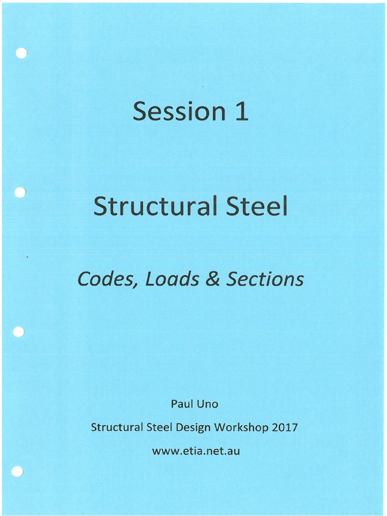 Structural Steel Workshop As4100 | PDF