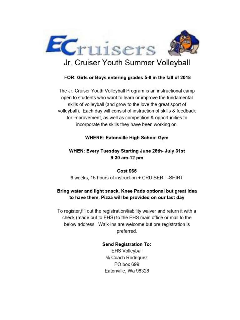 JR Cruiser Camp 2018 | PDF