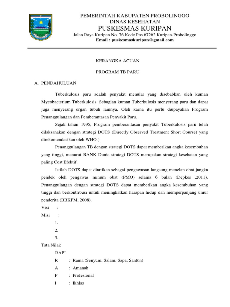 Kak Program TB Paru | PDF