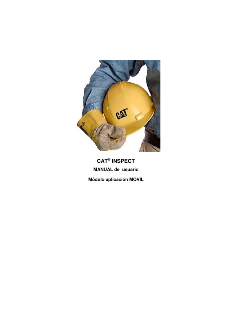 Cat Inspect Modulo Aplicación Movil Rev 2 | PDF | Aplicación movil | I ...