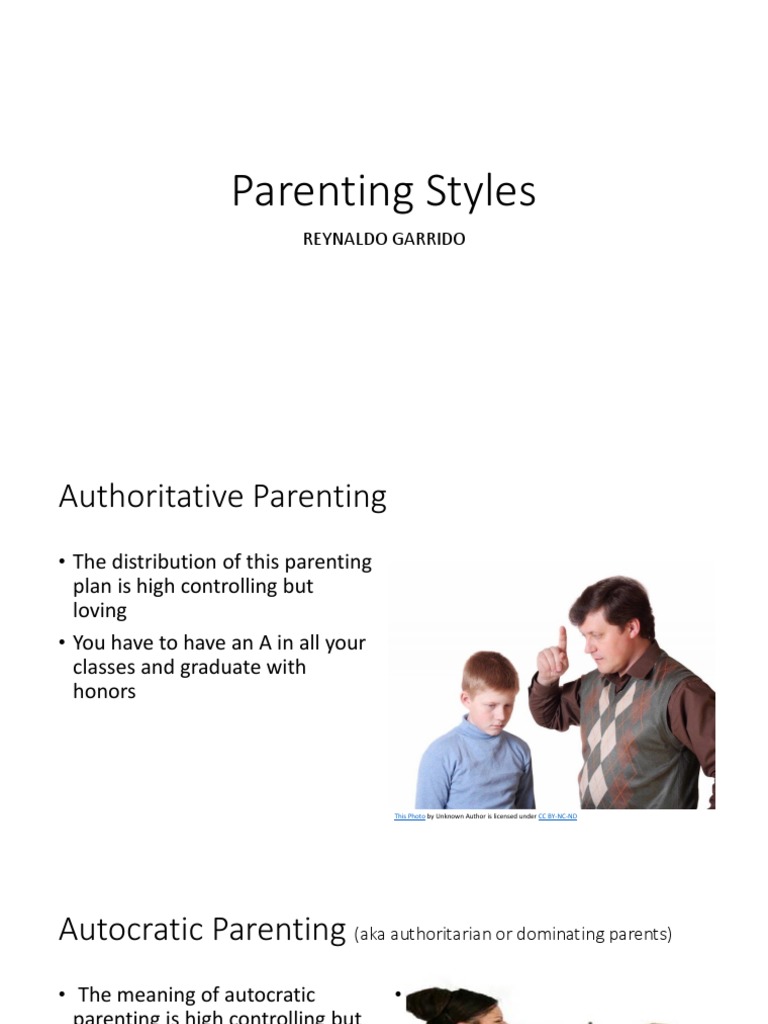 Parenting Styles PPT 2 | PDF
