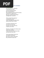 Shel Silverstein's "Sick" Poem | PDF