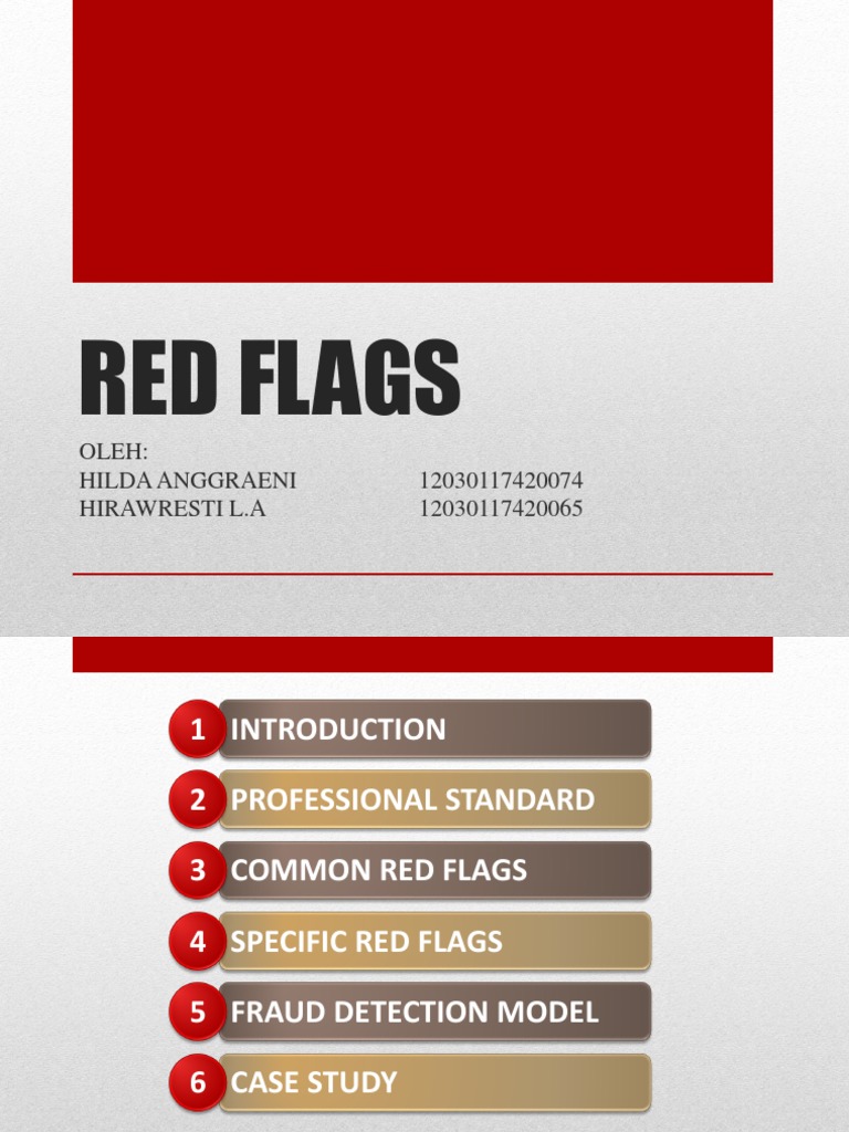 Red Flags | PDF | Bisnis