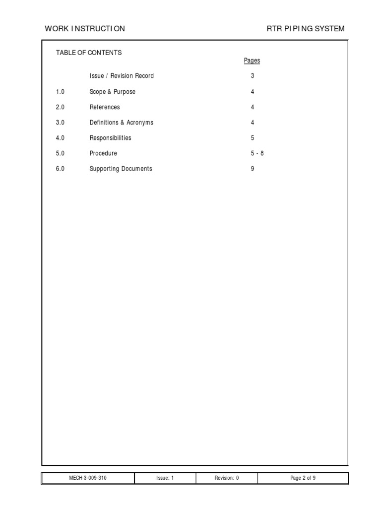 RTR Piping System Installation Guide | PDF | Pipe (Fluid Conveyance ...