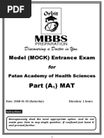 cust sample test paper | PDF