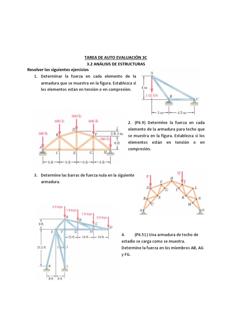 Tarea de Auto Evaluación 3c | PDF