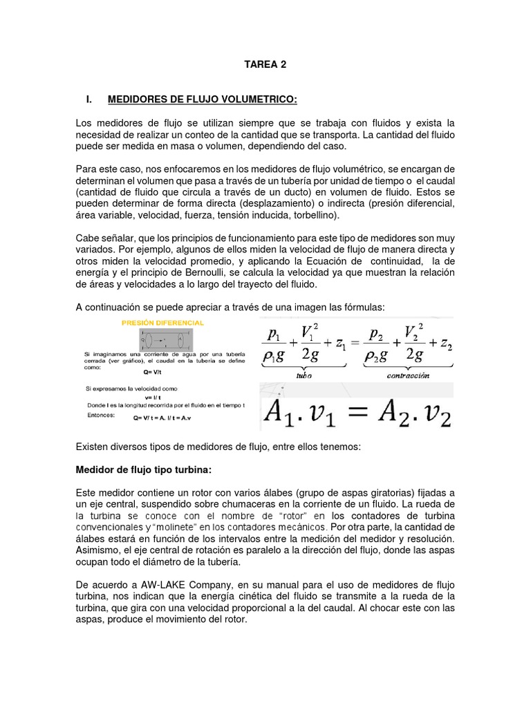 Tarea 2 - Tecno | PDF | Bomba | Combustibles