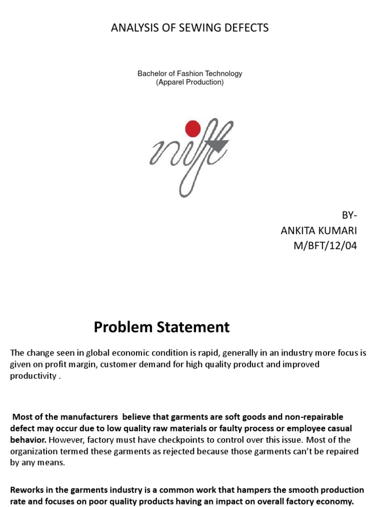 Denim Defects | PDF | Business