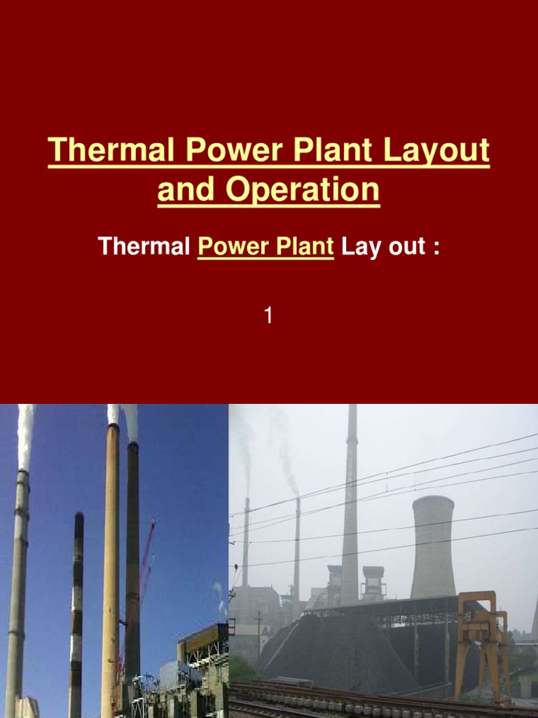 Thermal Power Plant Layout and Operation | PDF | Turbine | Fly Ash