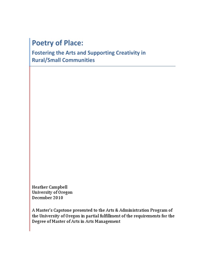 Poetry of Place - Celebrating Local Identity and Heritage | PDF ...