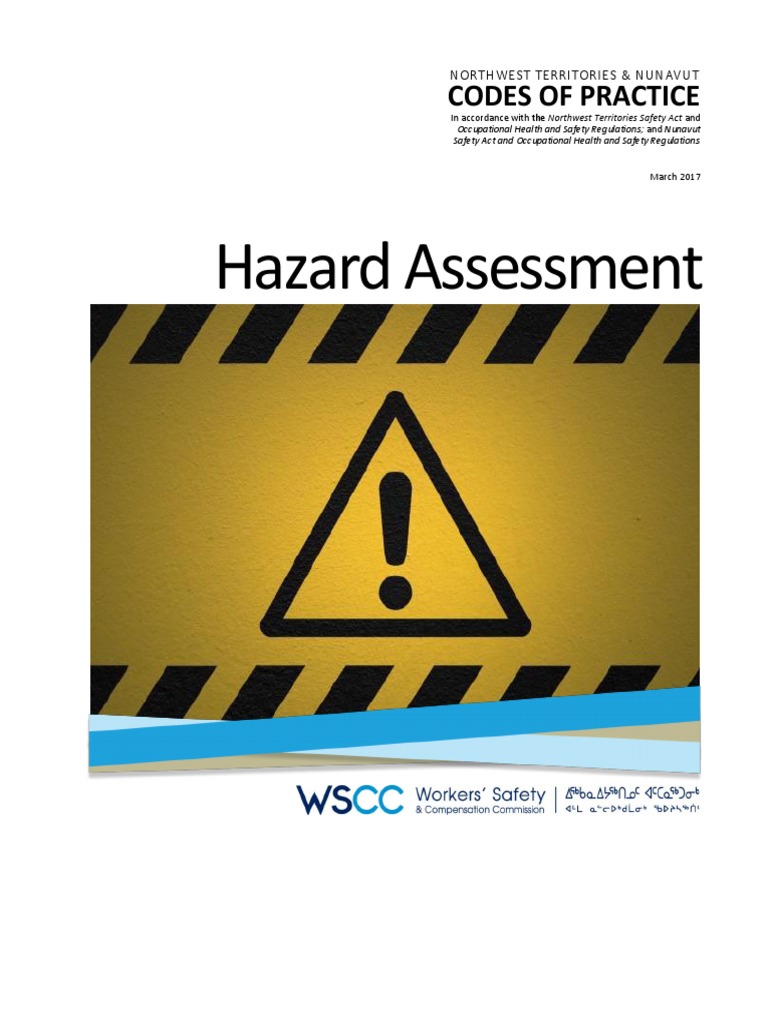 Hazard Assessment Code of Practice - NT and NU English | PDF | Personal ...