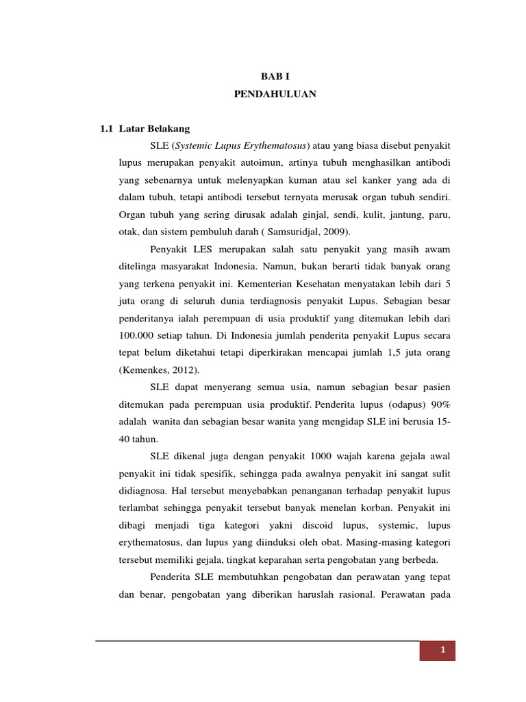 Askep Sle | PDF | Pengembangan Diri | Kesehatan Holistik