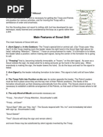 Scouting Hand and Whistle Signals Guide | PDF | Hand | Sports