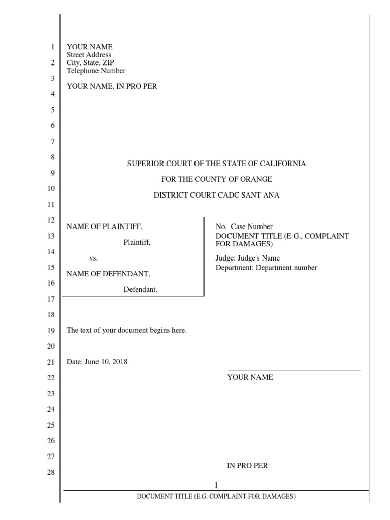 Deposition and Draft - Pleading of The Testamentary Usn Idf | PDF ...